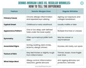 Are Those Wrinkles or Allergy Lines? The Science Behind Dennie-Morgan Folds