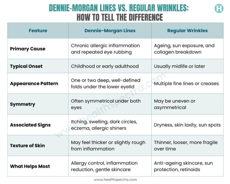 Are Those Wrinkles or Allergy Lines? The Science Behind Dennie-Morgan Folds